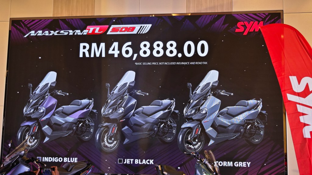 MAXSYM TL508 MAXI SCOOTER WITH UPGRADED ENGINE – Malaysian Riders