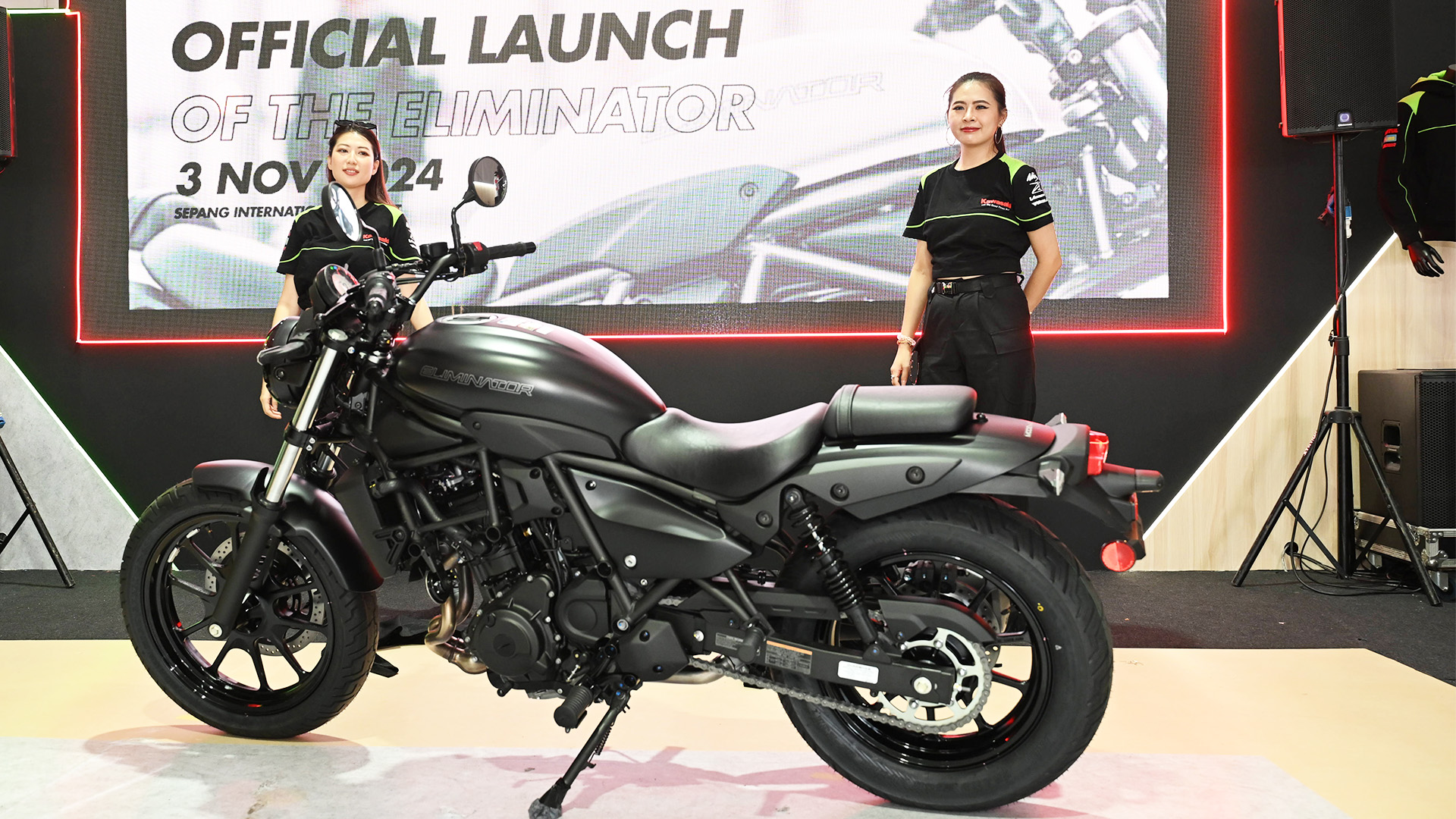 MODENAS HYPED UP AT MOTOGP 2024: Modenas Eliminator and Kawasaki Ninja ...