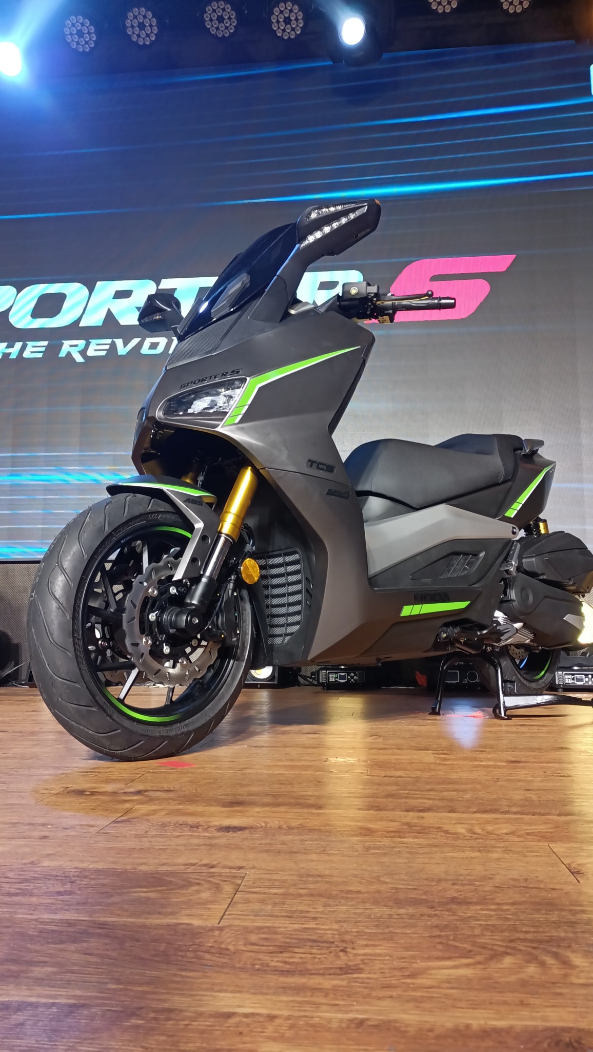 MODA MOTORCYCLES MEMPERKENALKAN SPORTER-S: SUPER SKUTER 250CC YANG ...