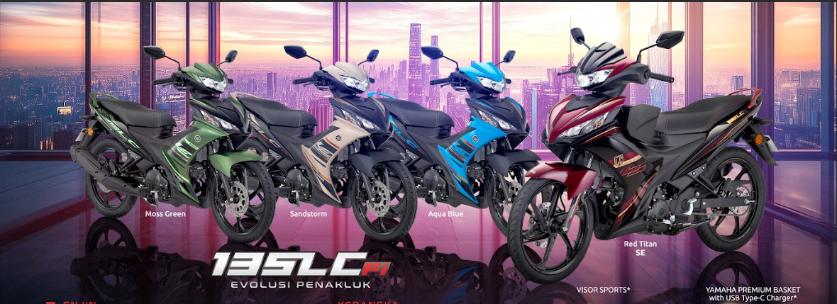 INTRODUCING NEW COLOURS FOR THE YAMAHA 135LC FI – Malaysian Riders