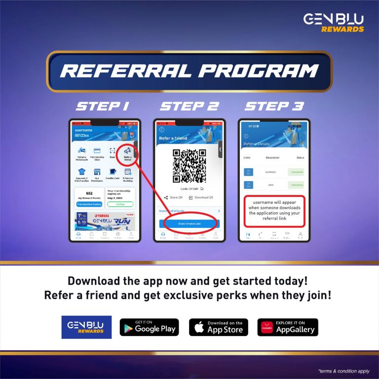 INTRODUCING GENBLU REWARDS APP REFERRAL PROGRAM AND EXTENDED WARRANTY ...