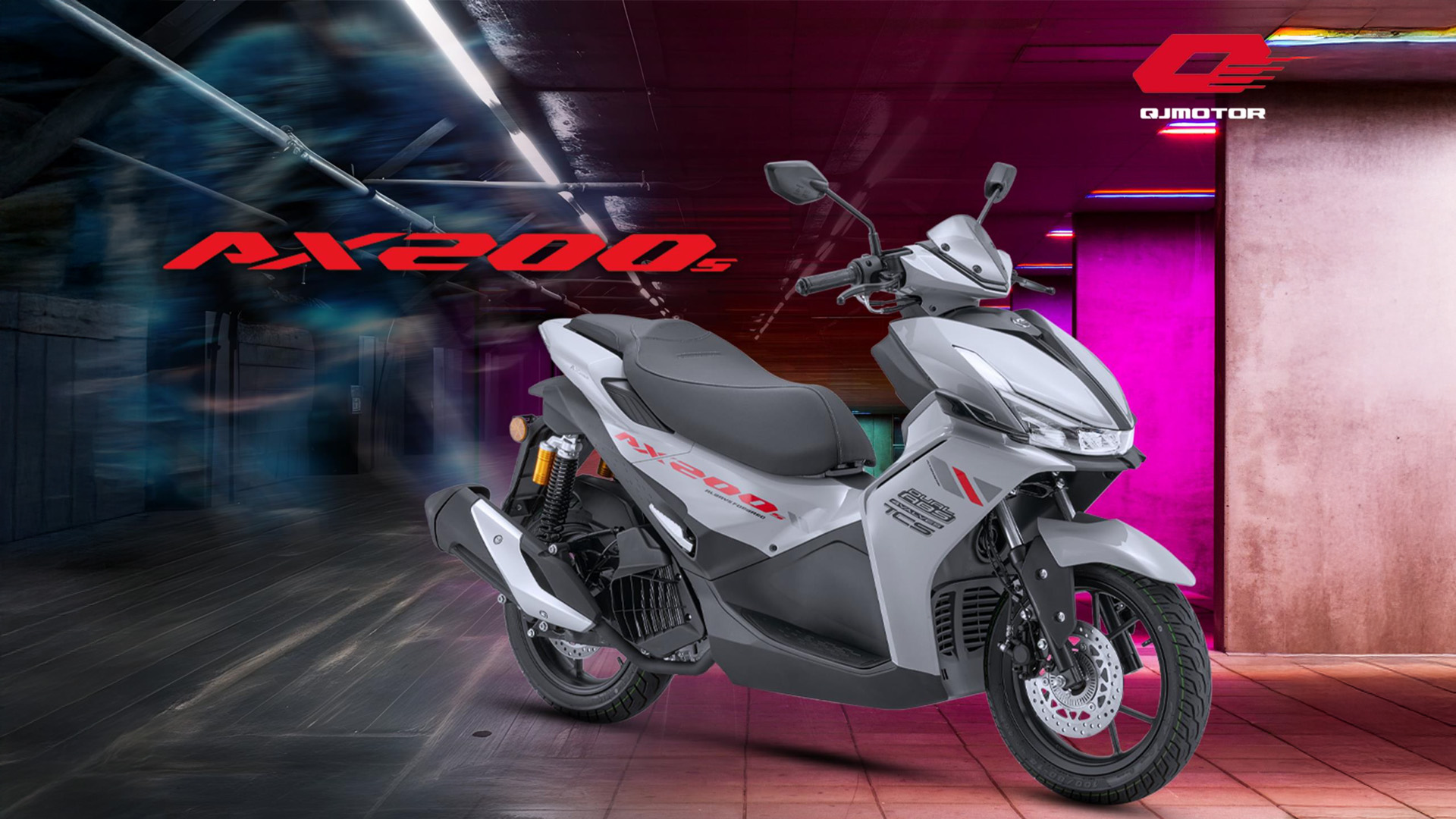 QJMOTOR Launches Sporty and Compact AX200S Scooter in Malaysia ...